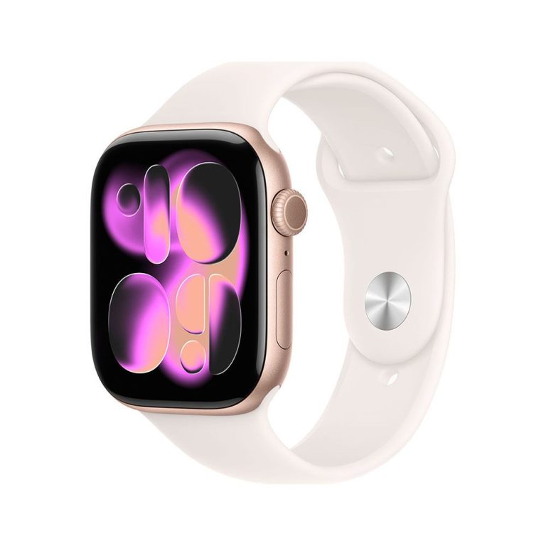 Apple Watch S11 GPS 46mm Rose Gold Aluminium Case with Light Blush ...